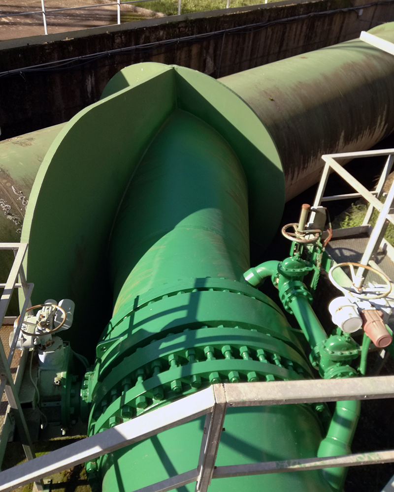 New By-Pass of Calusia hydropower plant - AC.MO Srl | Valves and ...