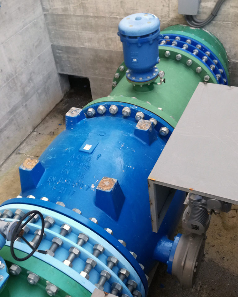 New By-Pass of Calusia hydropower plant - AC.MO Srl | Valves and ...