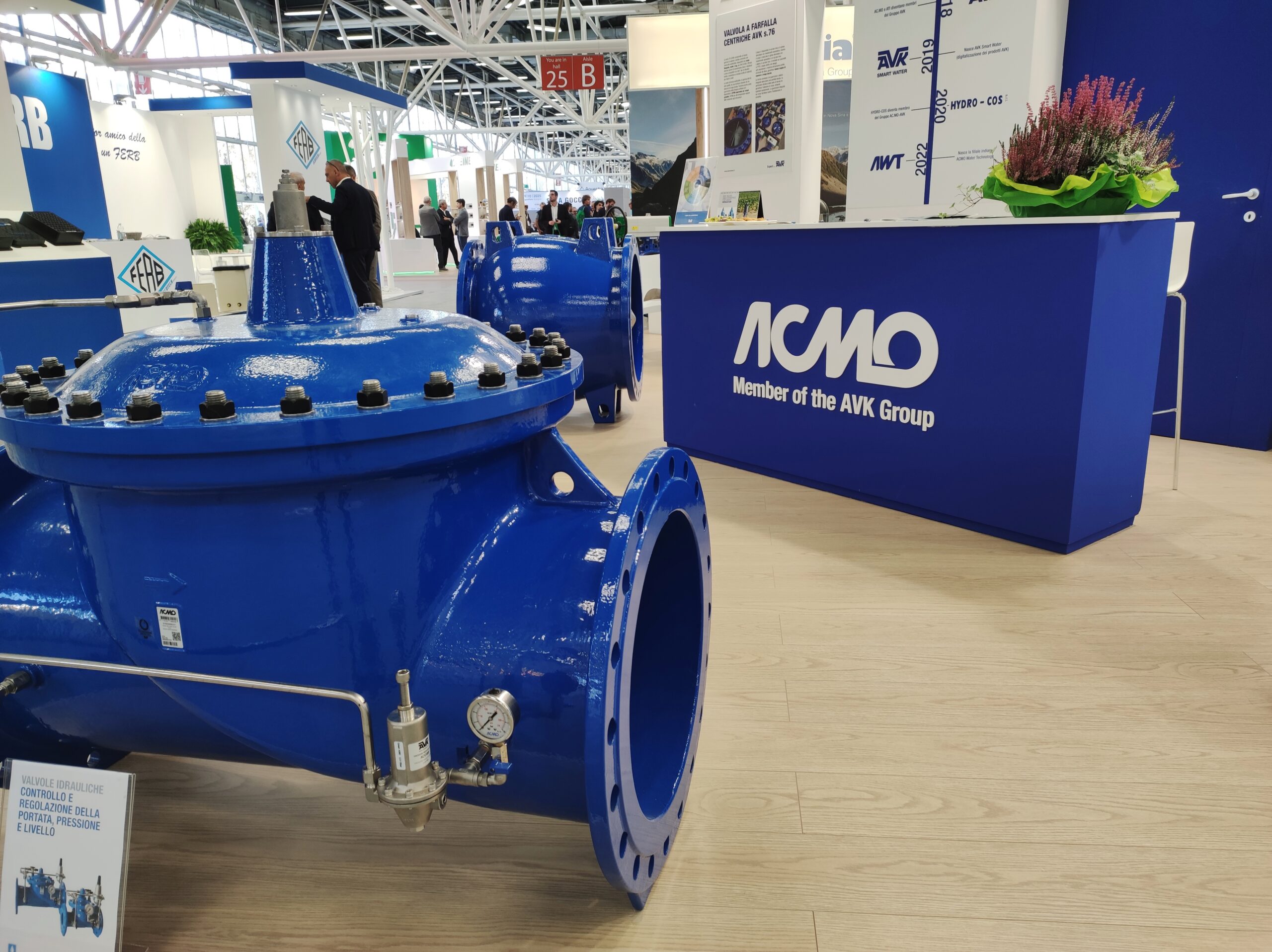 ACMO - AVK Italia at H2O-ACCADUEO 2025 - AC.MO Srl | Valves and ...
